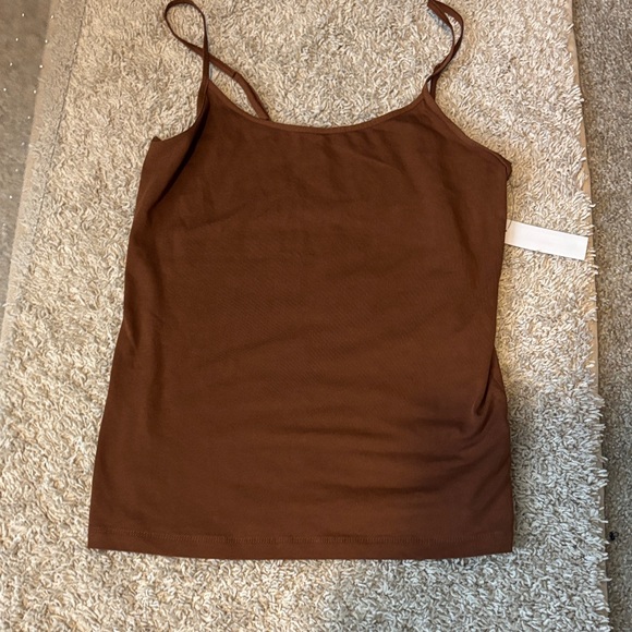Time and Tru | Tops | Time And Tru Chocolate Brown Camisole Top | Poshmark